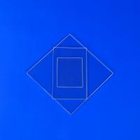 China High Purity Clear Quartz Disc Transparent Quartz Sight Glass Sheet High Temperature Resistance for sale