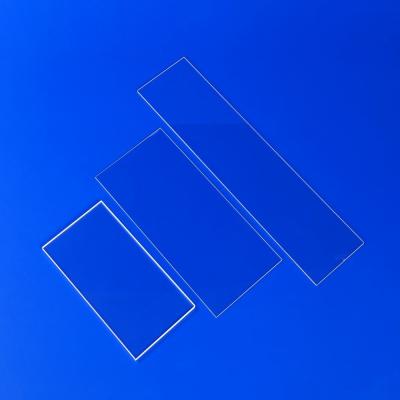 China Customized All Polished High Precision Quartz Glass Plate Large Size Transparent Clear for sale