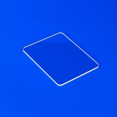 China Customized High Temperature Resistance Quartz Substrate Quartz Glass Sheet Thermal Stability for sale