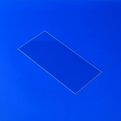 China UV Optical Transparent Thin Quartz Glass Plate Quartz Crystal Plate for sale
