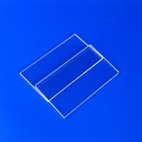 China UV Optical Transparent Thin Quartz Glass Plate Quartz Crystal Plate for sale