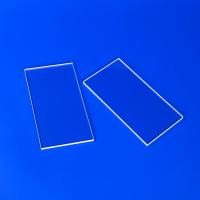 China High Transmittance Natural Fused Clear Quartz Plate Square UV Polished Custom Bending Welding Optical for sale