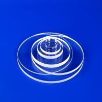 China Custom Wear Resistant Transparent Quartz Plate Square Natural Fused Bending Service for sale