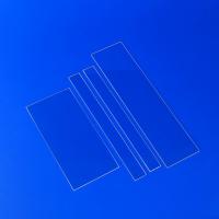 China Custom Optical Grade Fused Quartz Glass Plates 0.2mm 0.3mm 1.0mm 6.0mm for sale
