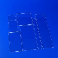 China Custom Transparent Silica Fused Quartz Glass Plates Quartz Sheet for sale