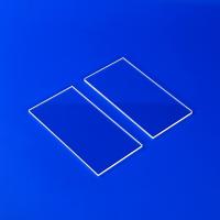 China Customized Heat Resistant Fused Silica Quartz Glass Plate Clear Quartz Glass Substrate for sale