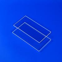 China Customized Heat Resistant Fused Silica Quartz Glass Plate Clear Quartz Glass Substrate for sale
