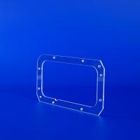 China Customized Heat Resistant Fused Silica Quartz Glass Plate Clear Quartz Glass Substrate for sale
