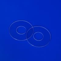 China Various Sizes Clear Quartz Glass Substrate High Temperature Fused Silica Welding Cutting for sale