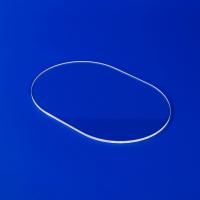China Customized Heat Resistance Polished Transparent Fused Quartz Plate Long Strip Shape Thin Glass for sale