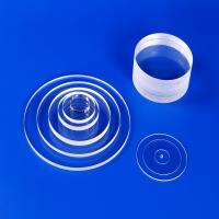 China Customizable Transparent Quartz Glass Sheet for Chemical Industry for sale