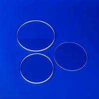 China UV Optical Transparent Thin Quartz Glass Plate Quartz Crystal Plate for sale