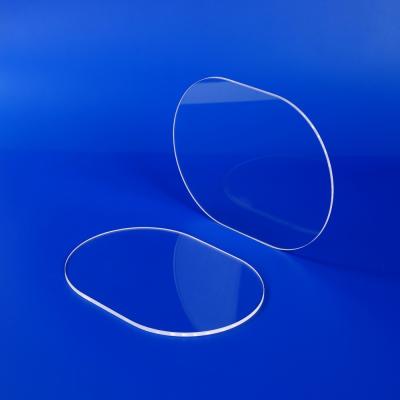 China Clear Customized Quartz Sheet Transmittance Quartz Glass Plate Fused Silica UV Transparent for sale