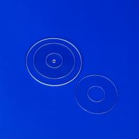 China Square Fused Silica Quartz Glass Plates Custom High Transmittance for sale