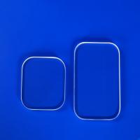 China High Temperature Resistant Quartz Glass Substrate Plate Quartz Slide for sale