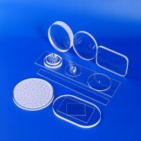 China High Temperature Resistant Quartz Glass Substrate Plate Quartz Slide for sale