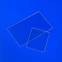 China High Temperature Resistant Quartz Glass Substrate Plate Quartz Slide for sale