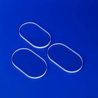 China High Purity Fused Silica Disc Clear Quartz Glass Plate Quartz Glass Sheet for Cutting and Welding for sale