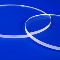 China High Pressure Circular Quartz Glass Plate Double Polished 0.1-10mm Thickness for Semiconductor for sale