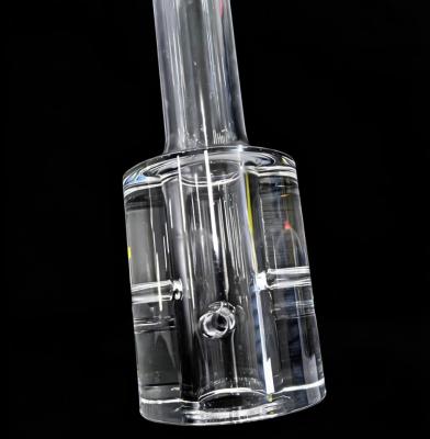 China Clear Quartz Tube Customized Transparent Glass Thermal Resistant for High Temperature Furnace for sale