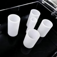 China Wear Resistant Frosted Milky White Quartz Tube Premium Customized High Purity Glass Tubing for sale