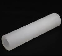 China Wear Resistant Frosted Milky White Quartz Tube Premium Customized High Purity Glass Tubing for sale