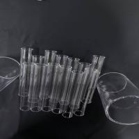 China Transparent Polished Quartz Tube Ozone Free Customizable High Purity Clear Glass Tubing for sale