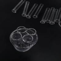 China Transparent Polished Quartz Tube Ozone Free Customizable High Purity Clear Glass Tubing for sale