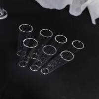 China Transparent Polished Quartz Tube Ozone Free Customizable High Purity Clear Glass Tubing for sale