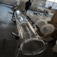 China High Temperature Corrosion Resistant Quartz Glass Tube Transparent Polished Clear Tubing for sale