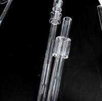 China Ozone Free Polished Quartz Tube Transparent Customizable High Purity Clear Glass Tubing for sale