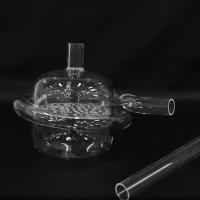 China Laboratory Polished Silica Quartz Glass Tube Laboratory Acid Collection Bottle for sale