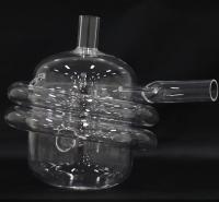 China Special Shape Quartz Spiral Tube Custom High Temperature Resistant Transparent Glass Tubing for sale