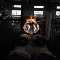 China Semiconductor Grade Quartz Glass Cylinder Large Diameter Transparent Polished Full Size for sale