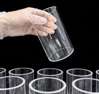 China Optical UV Quartz Glass Tube High Temperature Resistance Customized Transparent Clear for sale