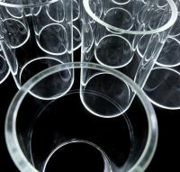 China Optical UV Quartz Glass Tube High Temperature Resistance Customized Transparent Clear for sale