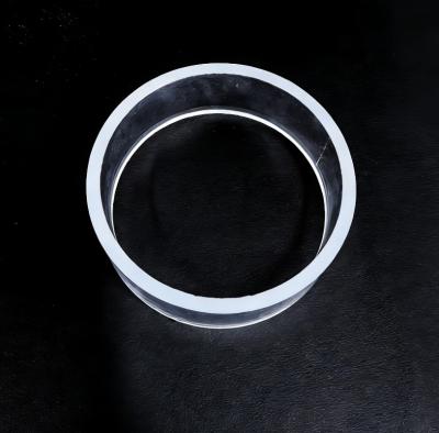 China Transparent Optical Quartz Glass Tube Open Clear Fused Silica High Performance Grade for sale