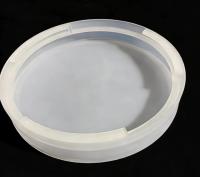China Perforated Quartz Glass Sheet 99.99% High Purity Customized Transparent Furnace Door for sale
