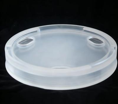 China Fused Quartz Plates Frosted Quartz Furnace Door High Purity Transparent Customized for sale