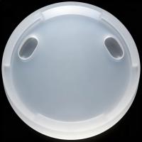 China Quartz Furnace Door End Cap Seal Plate Customized High Temperature Grade for Semiconductor Use for sale
