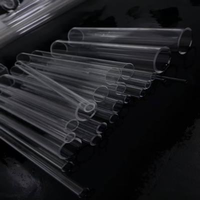 China Cyclic Laboratory Quartz Glass Tube Heat Resistance High Purity Transparent Grade for sale