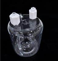 China 99.99% Quartz Instrument Chemical Reaction Bottles Quartz Liquid Bottle Tube for sale