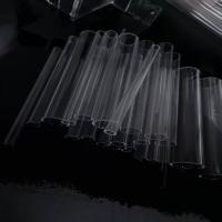China Twin Tube Quartz Glass High Purity Heat Resistant Clear Polished Surface Customized for sale
