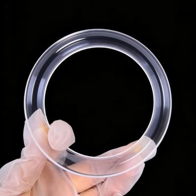 China Hollow Quartz Glass Tube Transparent Polished High Temperature Resistance Various Sizes for sale