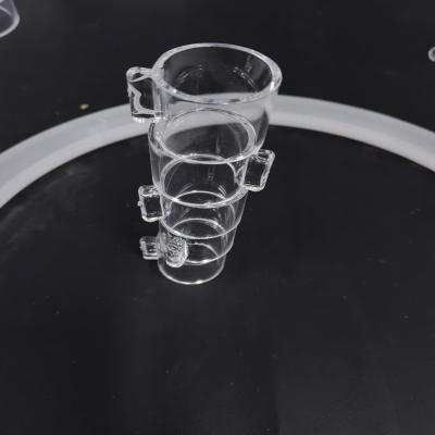 China Milky White Opaque Quartz Tube Polished Customized High Temperature Silica Tubing for sale
