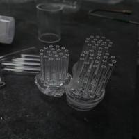 China Durable High Purity Quartz Glass Tube High Brightness for Headlight Tubular Furnace Filter for sale