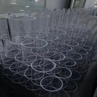 China Fused Quartz Glass Tube Custom Silica High Purity for Photoreactor Production for sale