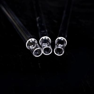 China Borosilicate Quartz Glass Tube 3-100mm Clear Fused Ozone Free Polished for Furnace Heating for sale