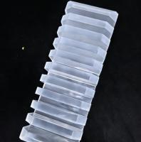 China Round Quartz Glass Tube Corrosion Resistant High Temperature Transparent Custom Size for sale