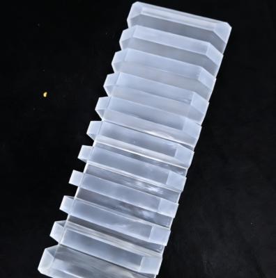 China Round Quartz Glass Tube Corrosion Resistant High Temperature Transparent Custom Size for sale